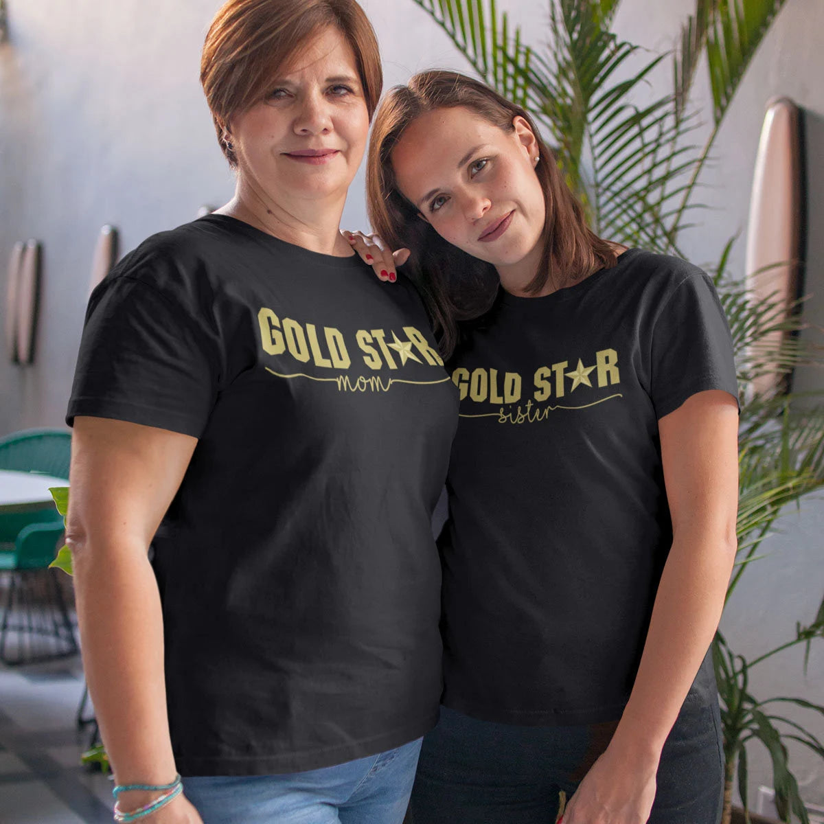 Custom Gold Star Family Shirt – Jersey Girl Custom Tees